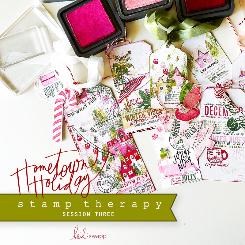 Stamp Therapy | Hometown Holiday - Heidi Swapp Shop