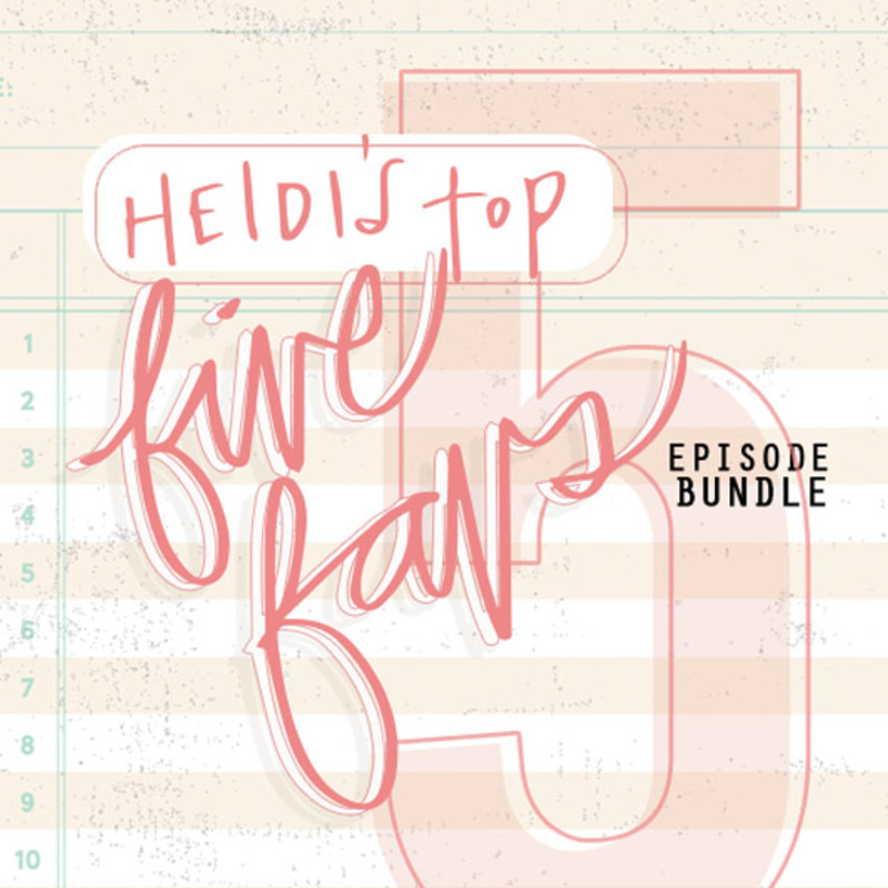 Heidi's Top 5 STB Bundle - Heidi Swapp Shop